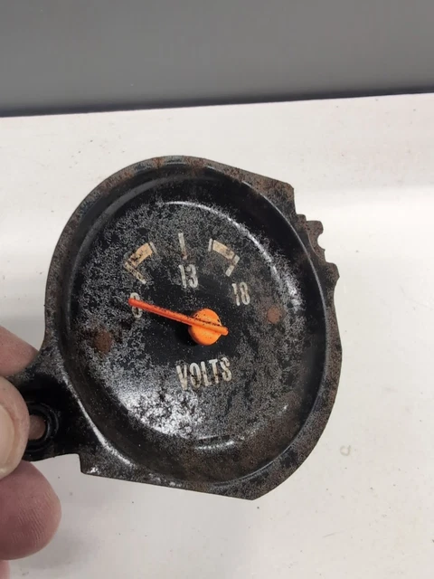 73-87 CHEVY GMC Volts Voltage Battery GAUGE C10 C20 C30 K5 K10 K20 K30 ...