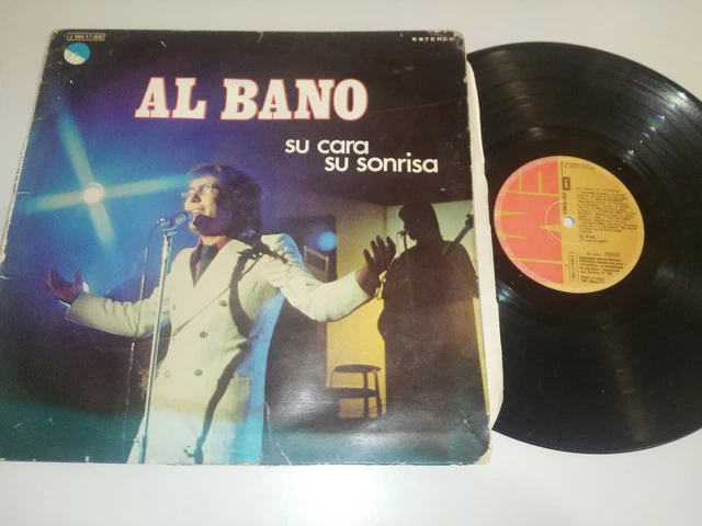 AL BANO SU Cara Su Sonrisa 1973 Spanish Edition - Lp Vinilo 12" G+/G+ ...