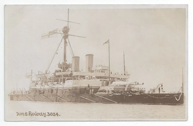 HMS RODNEY ADMIRAL class Battleship Royal Navy Unused RP PC £15.00 ...