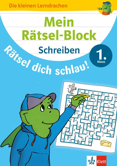 KLETT MEIN RÄTSEL-BLOCK Rätsel dich schlau! Schreiben 1. Klasse ...