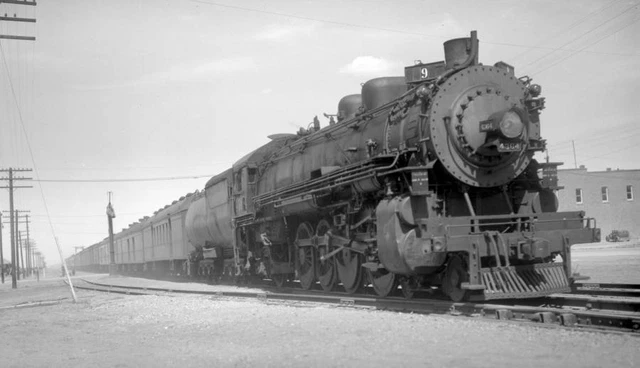 SP SOUTHERN PACIFIC Railroad Train, Engine No 4364, Type 4-8-2 Old ...