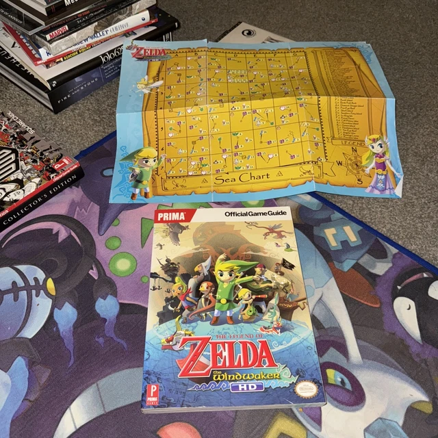 THE LEGEND OF zelda wind waker hd Strategy Guide - Official Prima ...