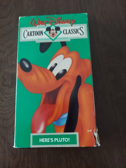 VINTAGE RARE WALT Disney VHS - Cartoon Classics #5 - Here’s Pluto! £4.22 - PicClick UK