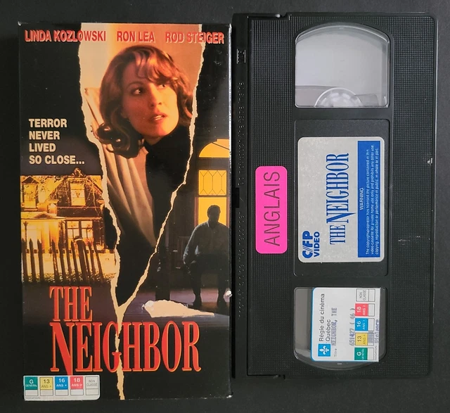 THE NEIGHBOR VHS 1993 Linda Kozlowski Ron Lea Rod Steiger TESTED £6.84 ...
