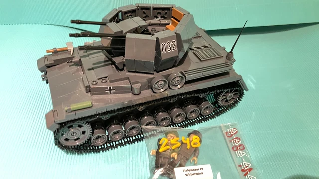 COBI 2548 PANZER IV Wirbelwind Flakpanzer WW2 Klemmbausteine top EUR 45 ...