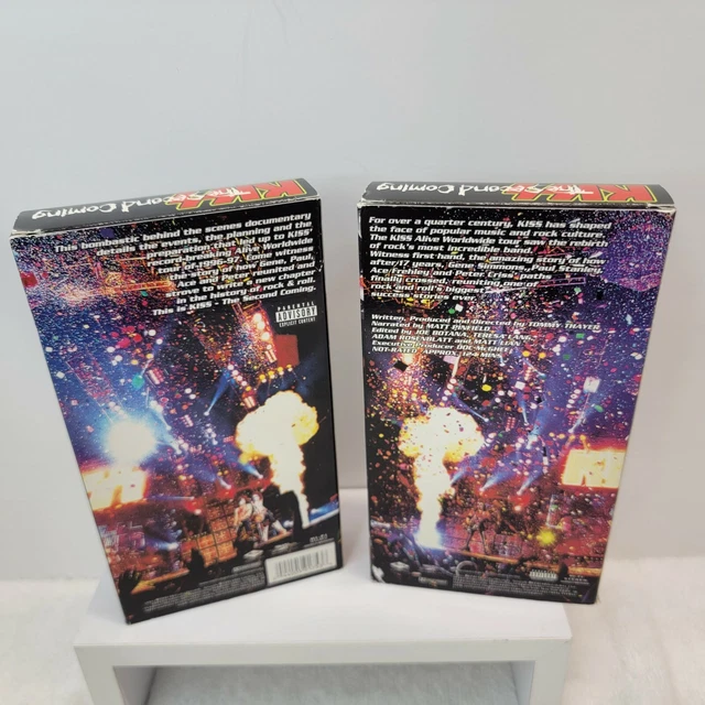 2000 KISS - The Second Coming Documentary VHS 2-Tape Set £7.51 ...