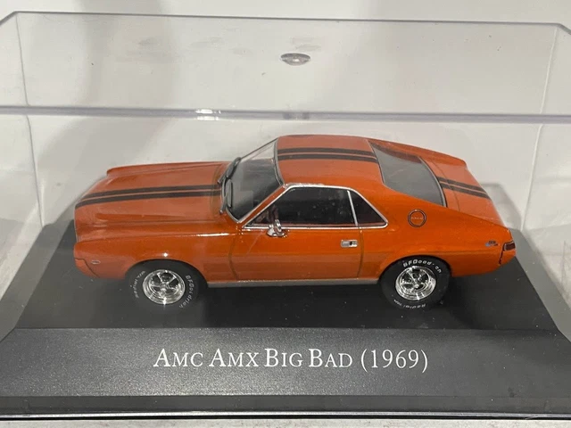 AMC AMX BIG Bad 1969 Muscle Cars 1:43 Ixo Altaya Diecast EUR 19,99 ...