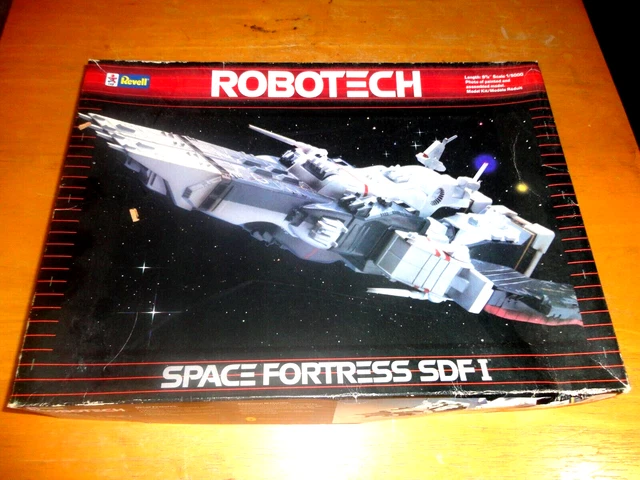 1985 REVELL MODELLO ROBOTECH SPACE FORTRESS SDF I Kit #1144 EUR 30,43 ...
