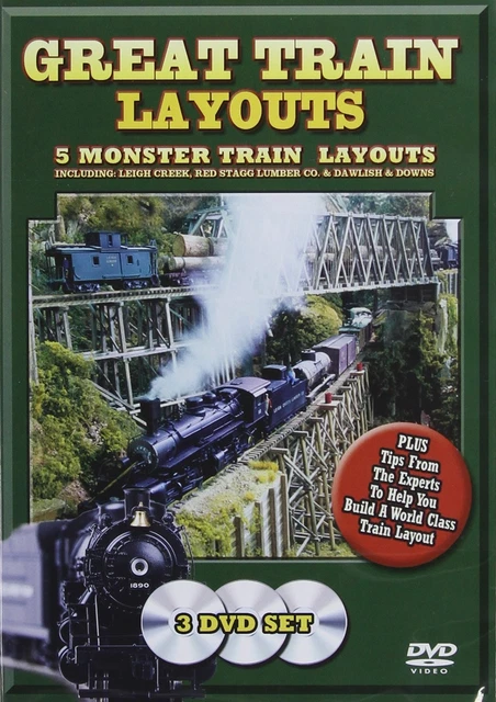 GREAT TRAIN LAYOUTS (DVD) Geoff Nott Bruce Block EUR 45,78 - PicClick IT