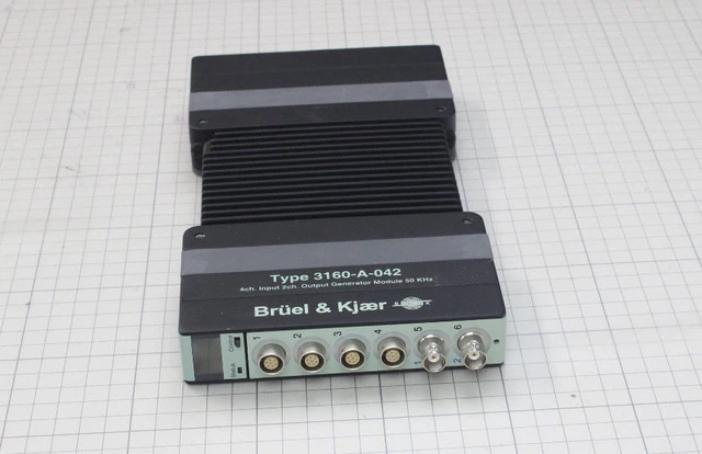 B&K BRUEL KJAER LAN-XI 3160 interface recorder data acquisition unit #3 ...