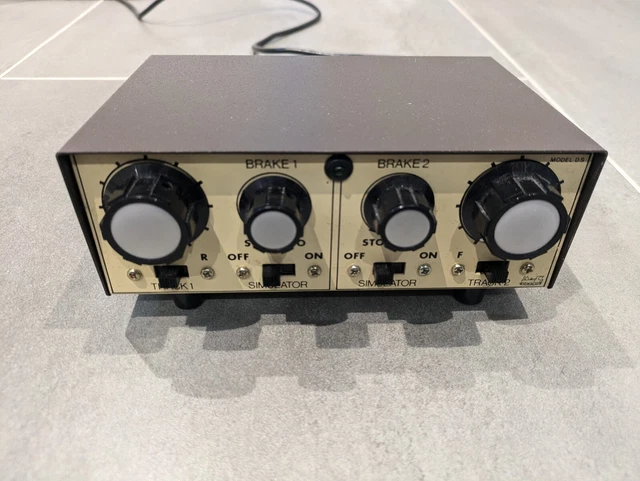 GAUGEMASTER MODEL DS twin track controller with brake simulator £30.00 ...
