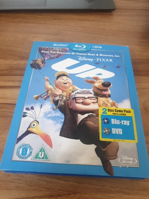 UP BLU-RAY DISC + DVD Disney Pixar With Card Sleeve - Brand New ...