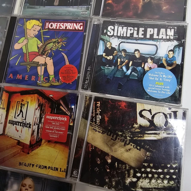 EMO GOTH ROCK Metal CD Bundle Lot 18 Albums Mixed Collection (3) £29.99 ...