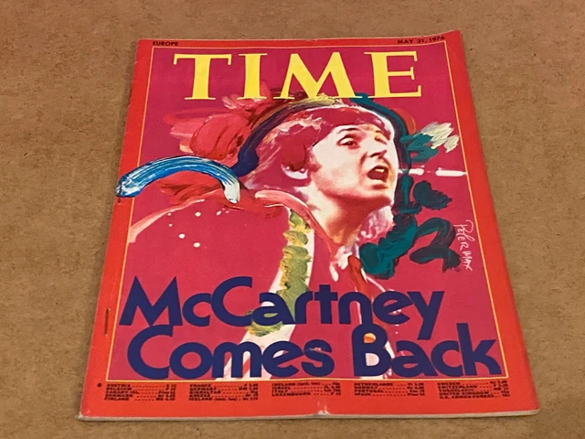 T242 TIME MAGAZINE 31/5/1976 Paul Mccartney Comes Back _ Hafez Assad £ ...