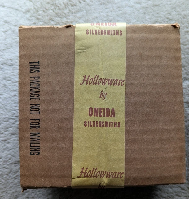 VINTAGE ONEIDA SILVERSMITHS Paul Revere 6" Bowl Reproduction ...