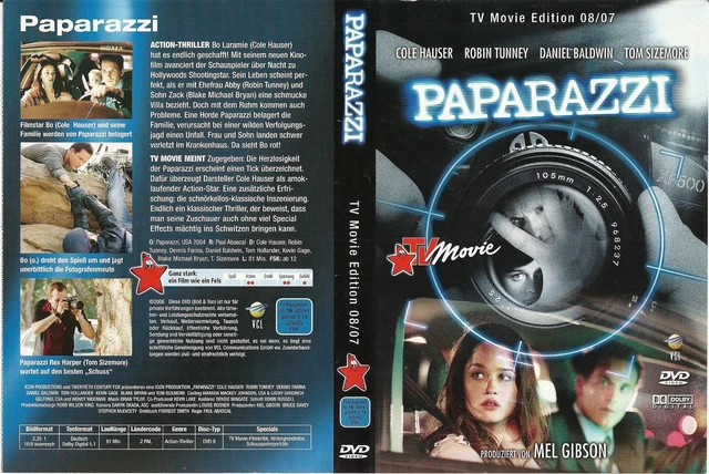 (DVD) PAPARAZZI - Cole Hauser, Robin Tunney, Dennis Farina, Daniel ...