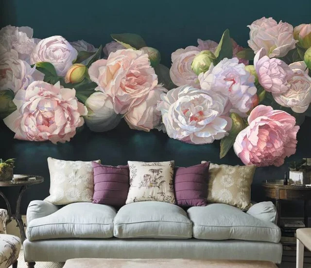 3d Pink Rose Flower Zhua982 Wallpaper Wall Murals Removable Self