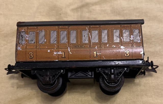 PRE-WAR HORNBY O Gauge LNER No. 1 Coach £12.00 - PicClick UK