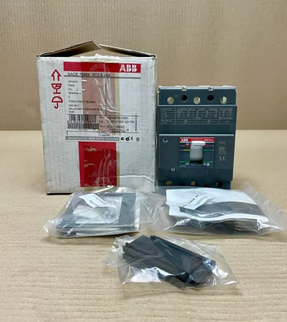 ABB SACE TMAX XT3S 250 Disjoncteur 3 Pole 125 Amp 1SDA070174R1 #NEW EUR 342,48 - PicClick FR