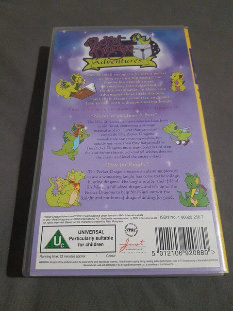 POCKET DRAGON ADVENTURES Vhs £6.00 - PicClick UK