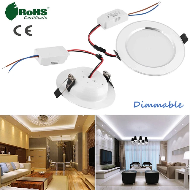 LED DOWNLIGHT WITH Driver Nan Recessed Adjustable Ceiling Downlights ...