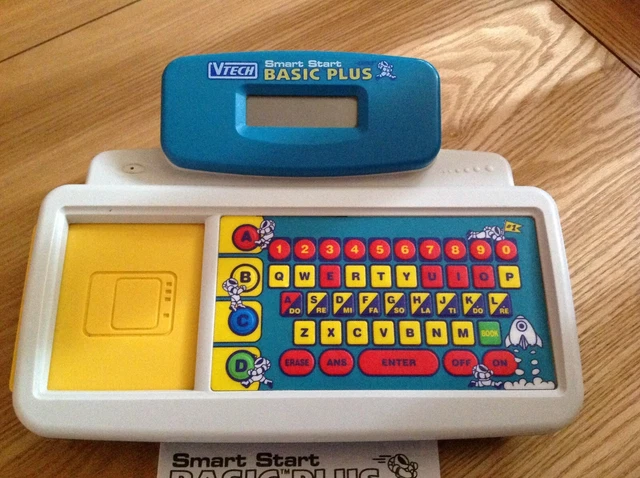 VINTAGE VTECH SMART Start Basic Plus - Electronic learning for ages 4-7 ...