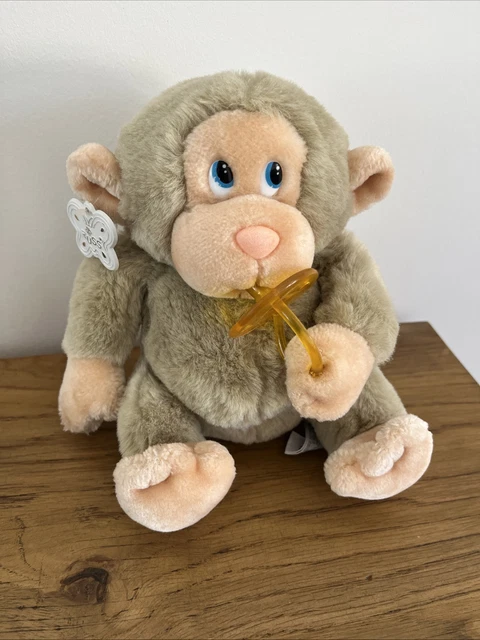 BABY CHEECHEE MONKEY Soft Toy plush Cuddly Teddy Vintage Russ Berrie £9 ...