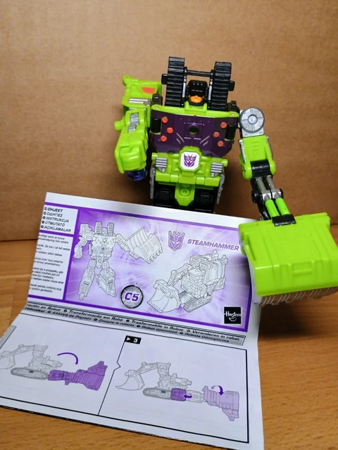 TRANSFORMERS ENERGON CONSTRUCTION Team (Devastator Maximus):Steamhammer ...
