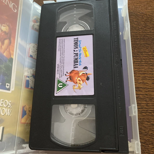 TIMON AND PUMBAA - VHS 2 Pack. UK & Rare Australia Release See ...