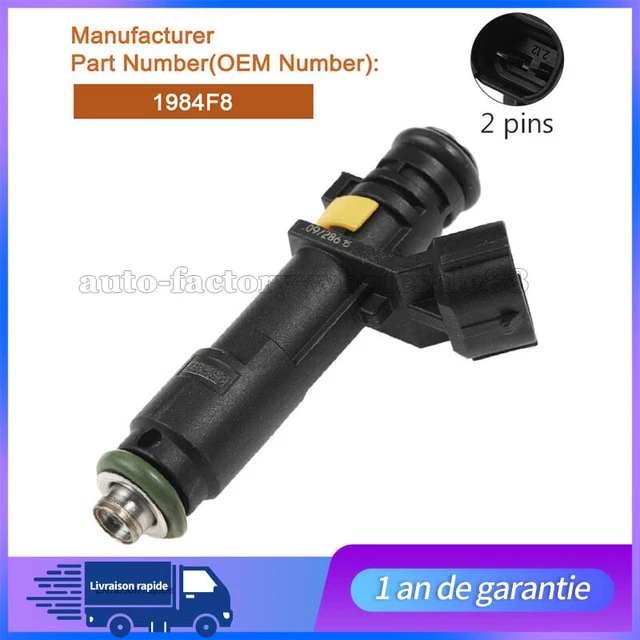 INJECTEUR D'ESSENCE POUR Citroen C4 Picasso C8 Peugeot 307 308 407 2.0 16V Neuf EUR 19,19 ...