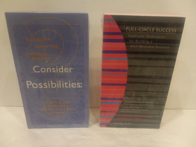MARY KAY VHS Sealed Tapes - Set of 2 - Business Sucess £15.30 - PicClick UK