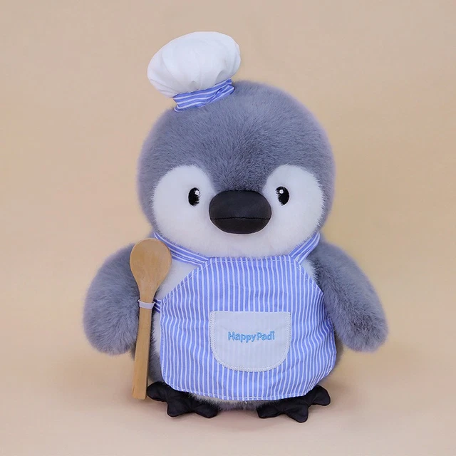 CUTE FISHING CHEF Ding Penguin Cartoon Plush Doll Gift For Kids $24.30 ...