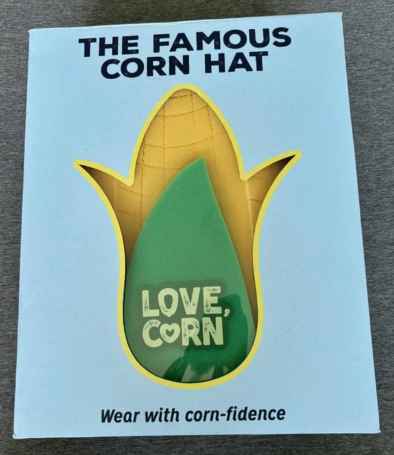 LOVE CORN FAMOUS Corn Hat £5.43 - PicClick UK