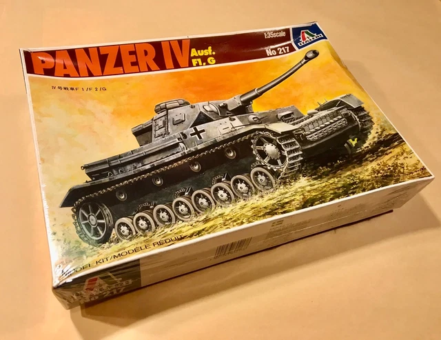 KIT MODÈLE ITALERI - PANZER IV Ausf. F1,G - (échelle 1/35). EUR 3,51 ...