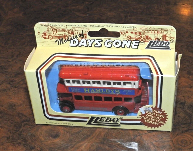 LLEDO PROMOTIONAL MODEL Hamleys London Double Decker Bus £12.25 ...
