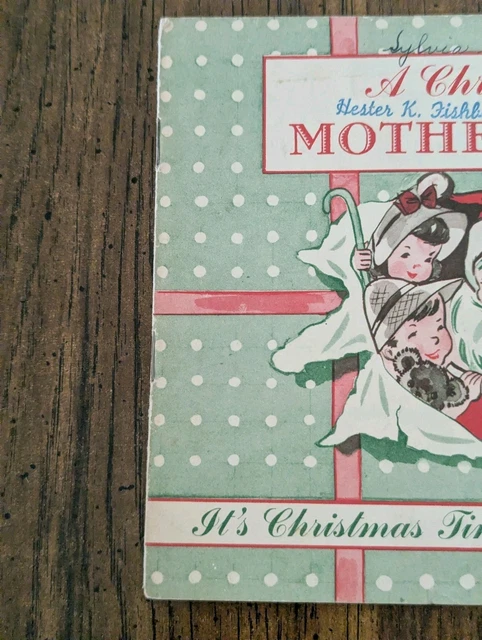 VTG FLAWS J.L.HUDSON Co. Store The Christmas Story Of Mother Goose ...