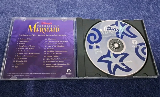 THE LITTLE MERMAID Soundtrack (1998) CD Excellent Condition £5.00 ...