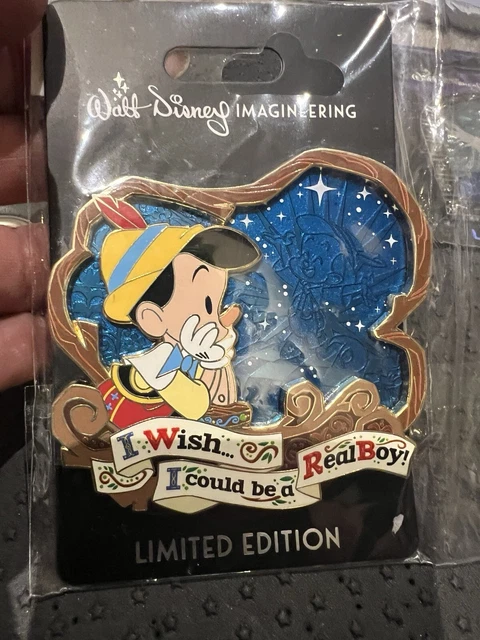 WALT DISNEY IMAGINEERING Pin Pinocchio Limited Edition LE 300 D23Expo ...