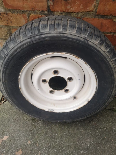 LAND ROVER DEFENDER 90 Steel Wheels With Michelin Tyres X 4. £120.00 ...