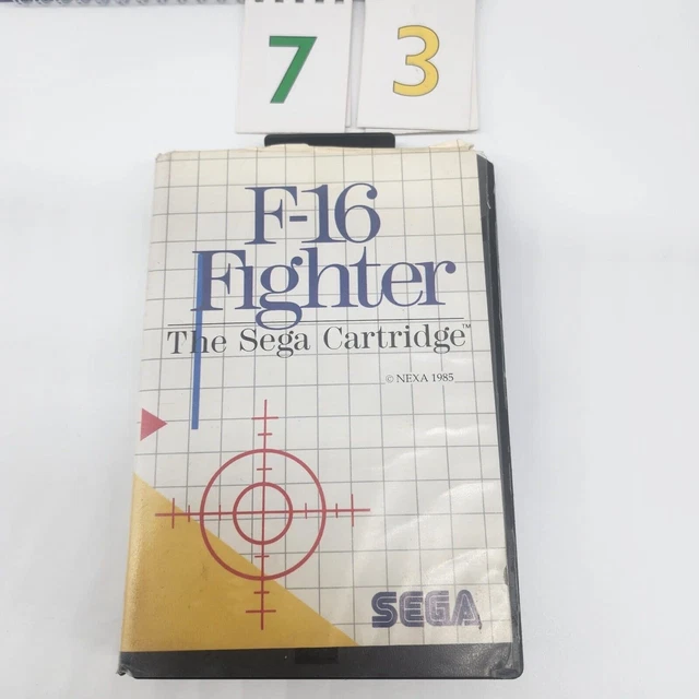 F-16 FIGHTER SEGA Master System Game PAL EUR 17,12 - PicClick FR