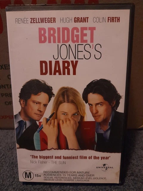 BRIDGET JONES'S DIARY Australian Release VHS Tape $7.77 - PicClick AU
