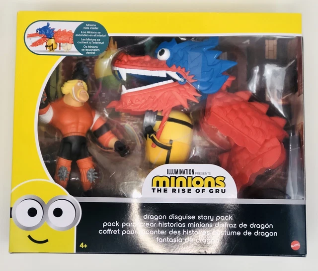 MATTEL MINIONS THE Rise Of Gru Dragon Disguise Story Pack Brand New And ...