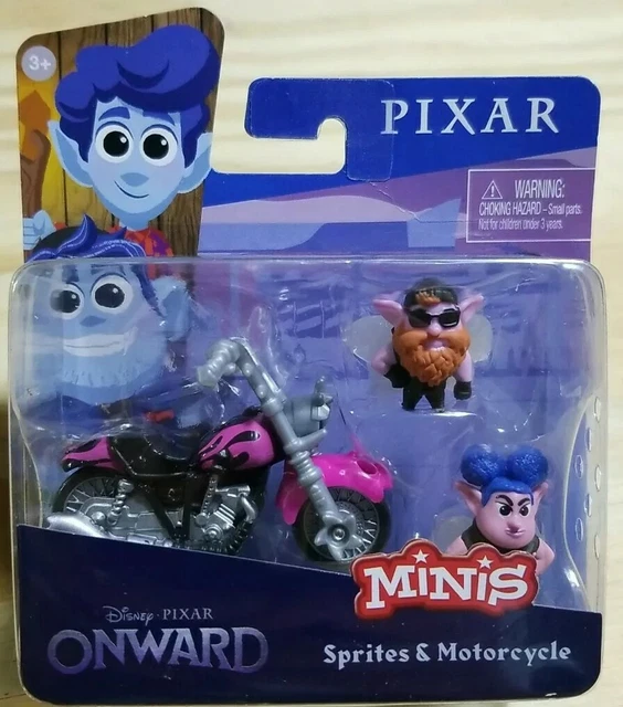 DISNEY PIXAR ONWARD Minis Sprites & Motorcycle GMM75-999A Onward ...