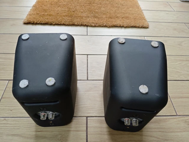 MONITOR AUDIO VECTOR 10 AV Surround Speakers Black Average Condition £ ...