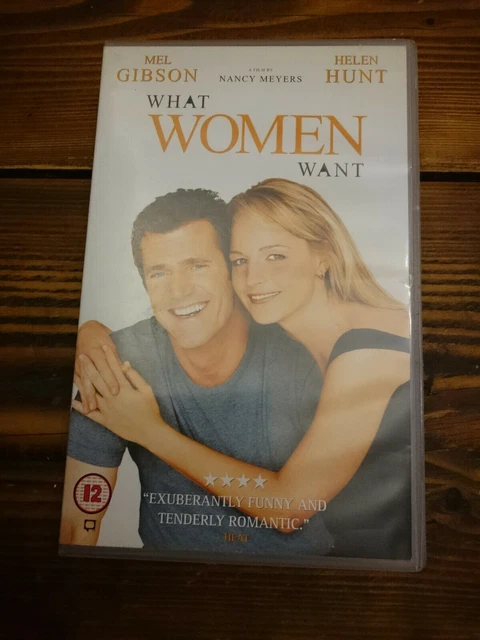 WHAT WOMEN WANT VHS Video Big Box Ex Rental Large Case £2.99 - PicClick UK