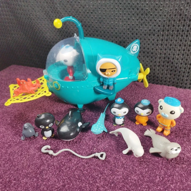 OCTONAUTS MIDNIGHT ZONE Gup A U-Boot-Fahrzeug und Figuren Konvolut ...