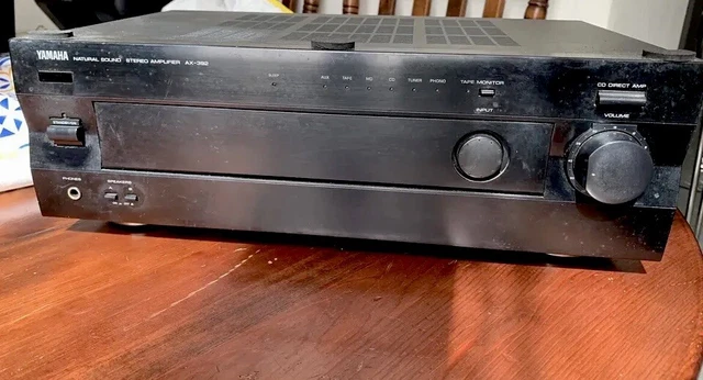 YAMAHA AX-392 NATURAL SOUND Amplificatore Integrato Stereo EUR 44,00 ...