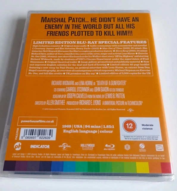 DEATH OF A Gunfighter Blu Ray (Alan Smithee) LIMITED EDITION Region B - NEW OOP $54.95 - PicClick CA