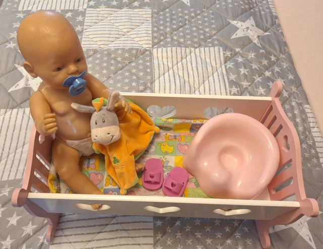 BABY BORN MIT Bett Und Zubehör Zapf Creation EUR 25,00 - PicClick DE