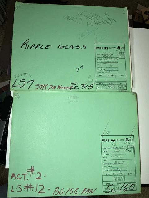 LASSIE ANIMATION CEL Rescue Rangers 1970s Vintage Cartoons Production ...